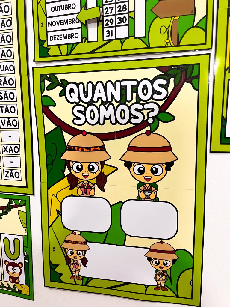 Kit sala de aula Safari . – Prof Atividades Infantis